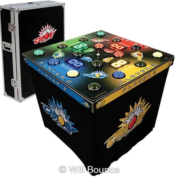 Chaos 4 Player Strike A Light | Reaction Game Hire