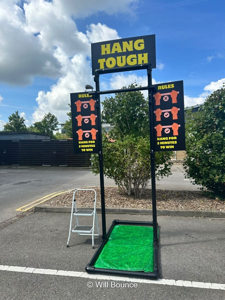 Hang Tough Bar Challenge Hire | Strength & Endurance Game