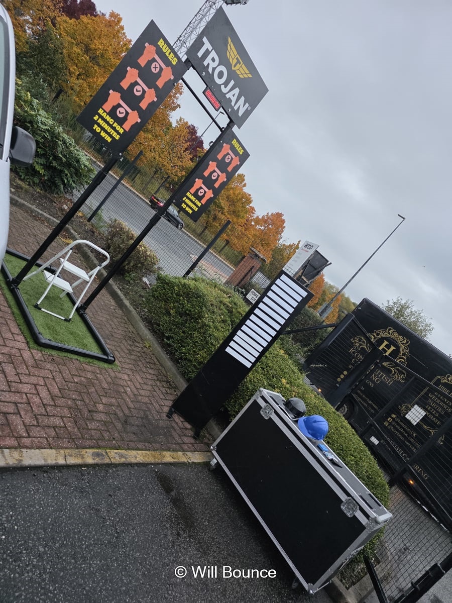 Hang Tough Bar Challenge Hire | Strength & Endurance Game