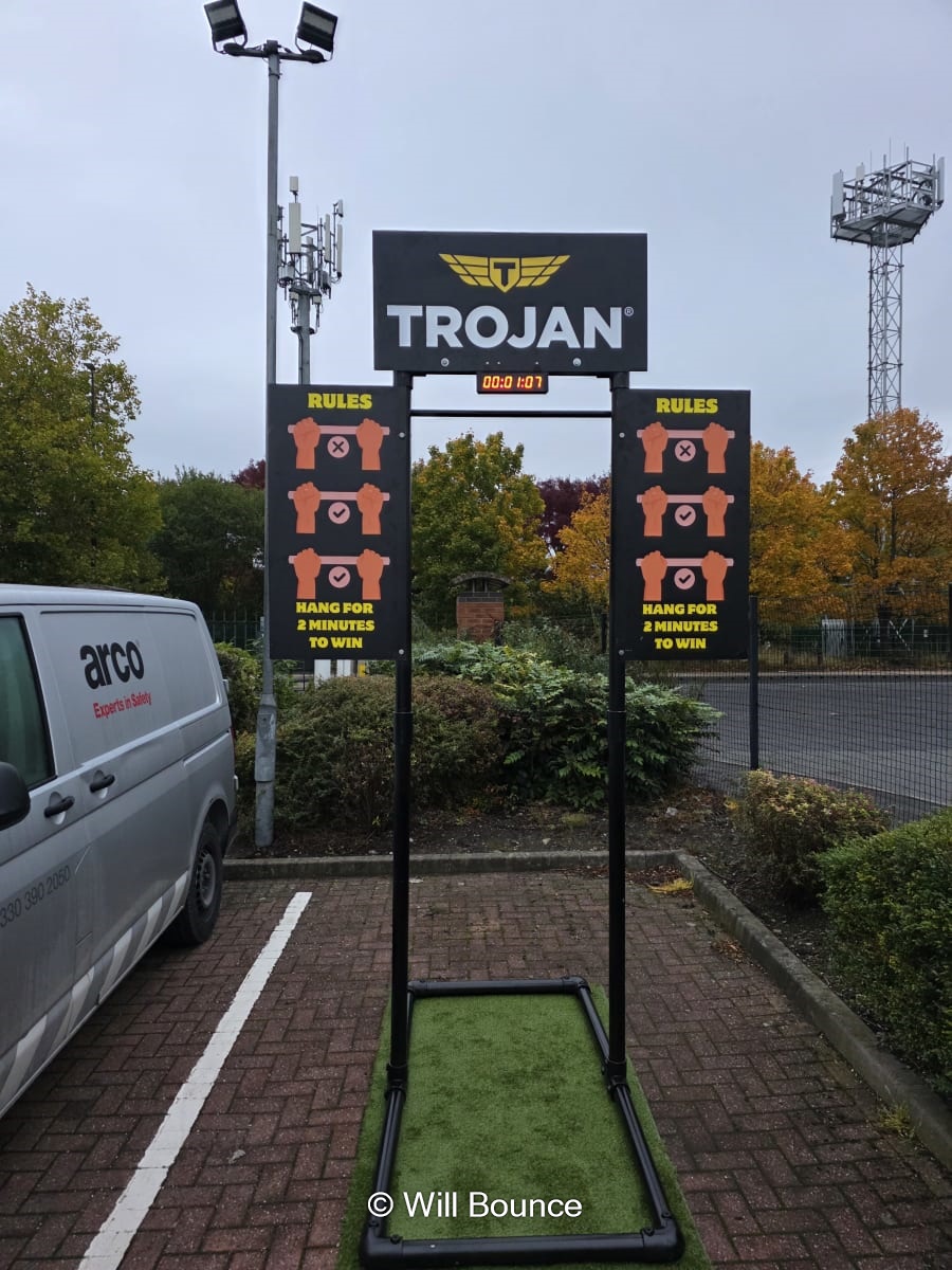 Hang Tough Bar Challenge Hire | Strength & Endurance Game