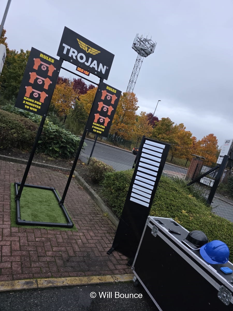 Hang Tough Bar Challenge Hire | Strength & Endurance Game