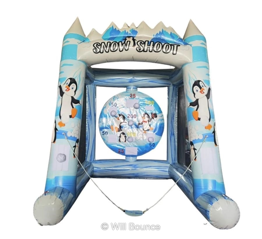 Inflatable Snow Shoot Target Game - Bouncy Castle Hire in Lancashire ...