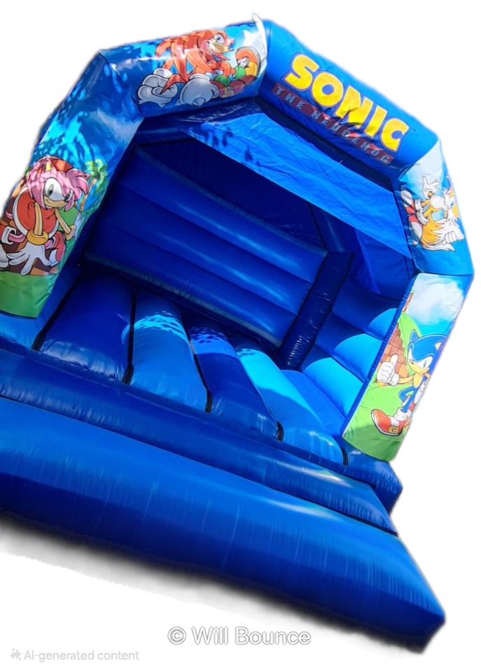 Sonic The Hedgehog Bouncy Castle to Hire