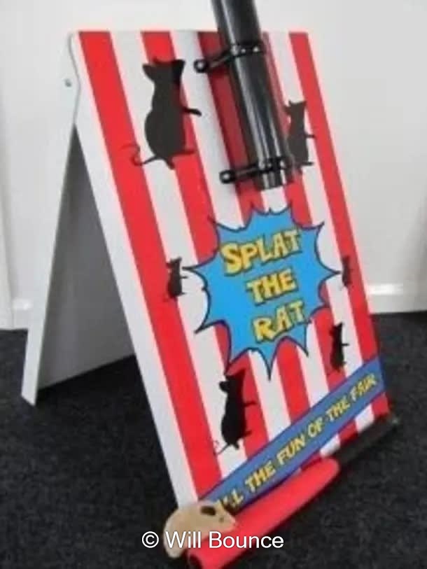 Splat The Rat Game - Bouncy Castle Hire in Lancashire | Will Bounce